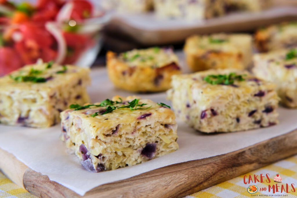 Grated Chicken with Potatoes and Cheese Recipe