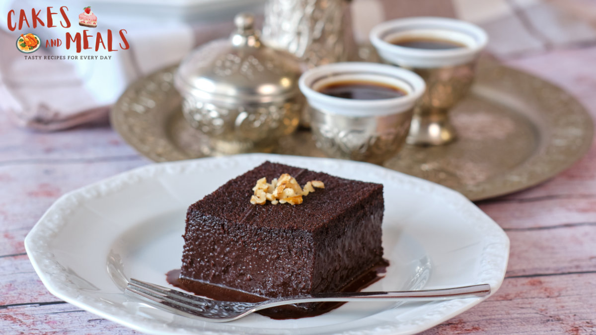 Moist Chocolate Cake - Islak kek