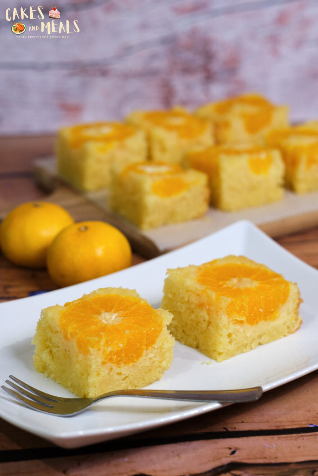 Upside Down Tangerine Cake Recipe